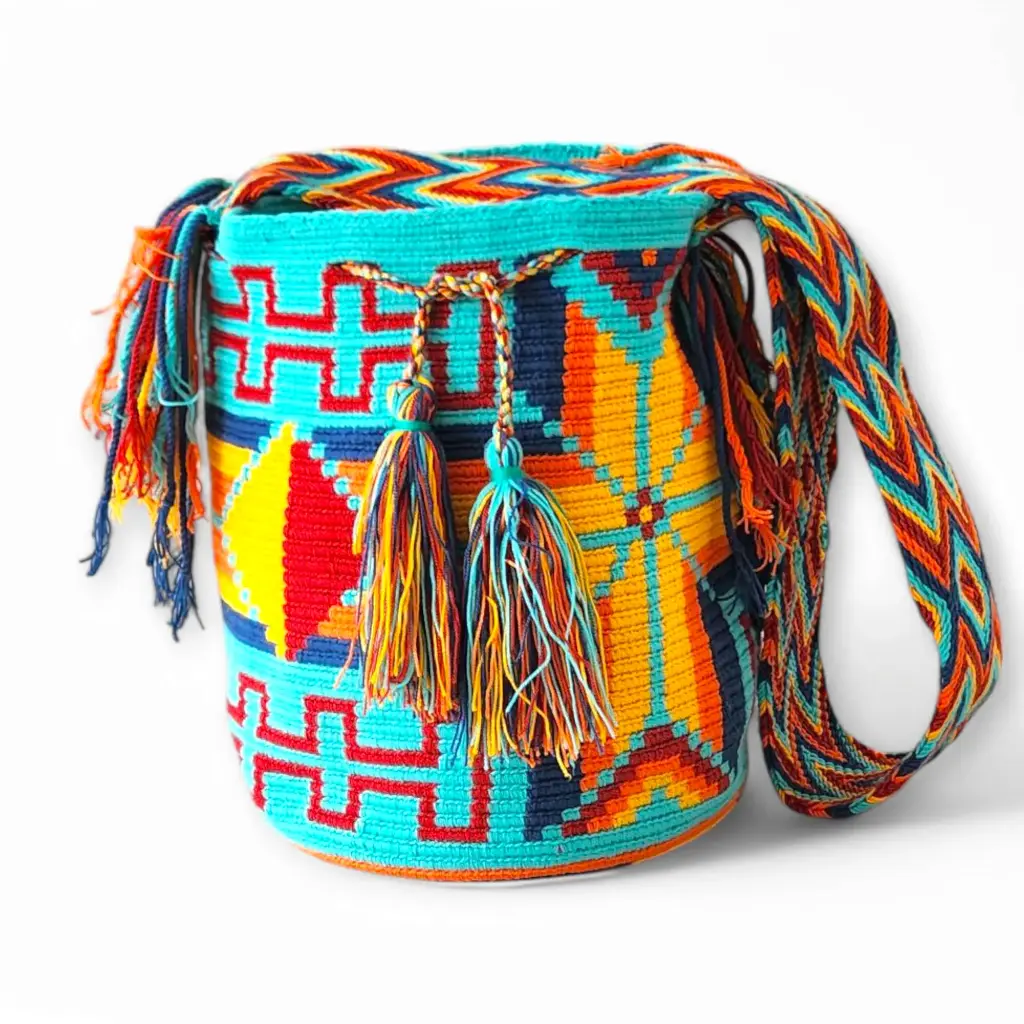 Mochila Wayuu Diseños WD31 | Crafts Colombia